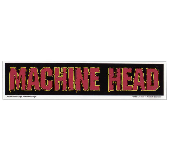 Machine Head Logo Sticker – DARKSTAR SHOP