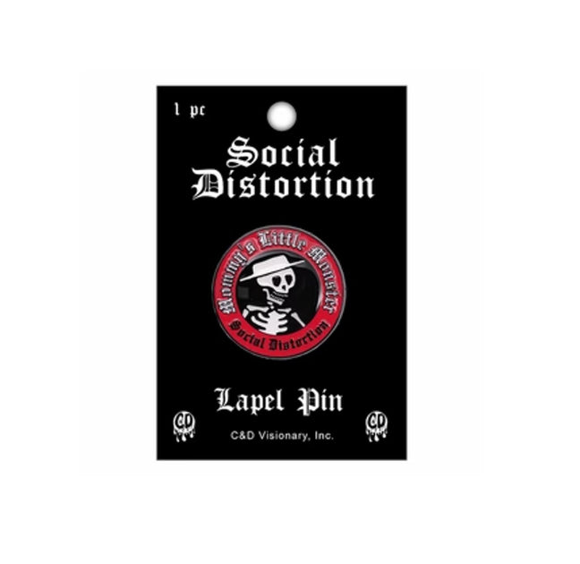 Social Distortion Mommy's Little Monster Lapel Pin – DARKSTAR SHOP