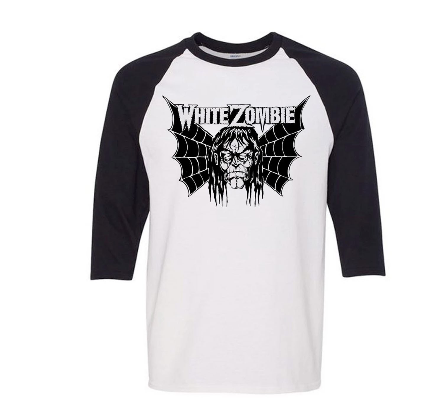 White Zombie Bat Face Raglan Shirt – DARKSTAR SHOP
